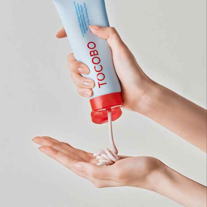 TOCOBO Coconut Clay Foam Cleanser Natural Cleanse Balance Pores With ...