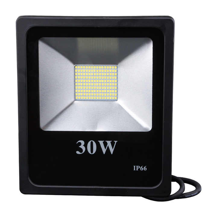 30W LED Flood Light - 3600LM, IP65 Aluminum Body with RGB & White Color ...