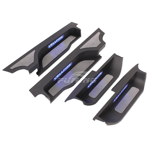Alphard Aluminum Alloy Protective Plate Vertical Stripes Side Position ...