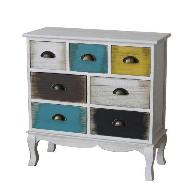Wood Storage Cabinet with Drawers and Multi-Color TV Stand for Home ...
