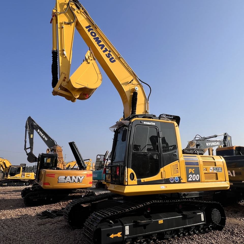 Japan Original High Quality Komatsu PC200 Used Excavator Large ...