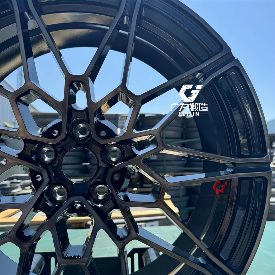 Custom Forged Aluminum Alloy Wheels with Black Car Rims for BMW M3 M4 ...