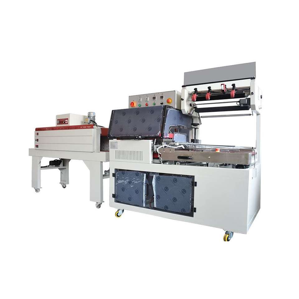 Automatic PLC Controlled Electric Motor-Driven Heat Shrink Tunnel Wrap ...