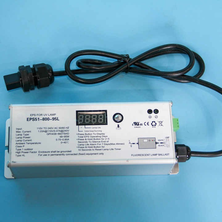 EPS Series Electronic Ballast with PLC Digital Display Plug for UV Lamp ...