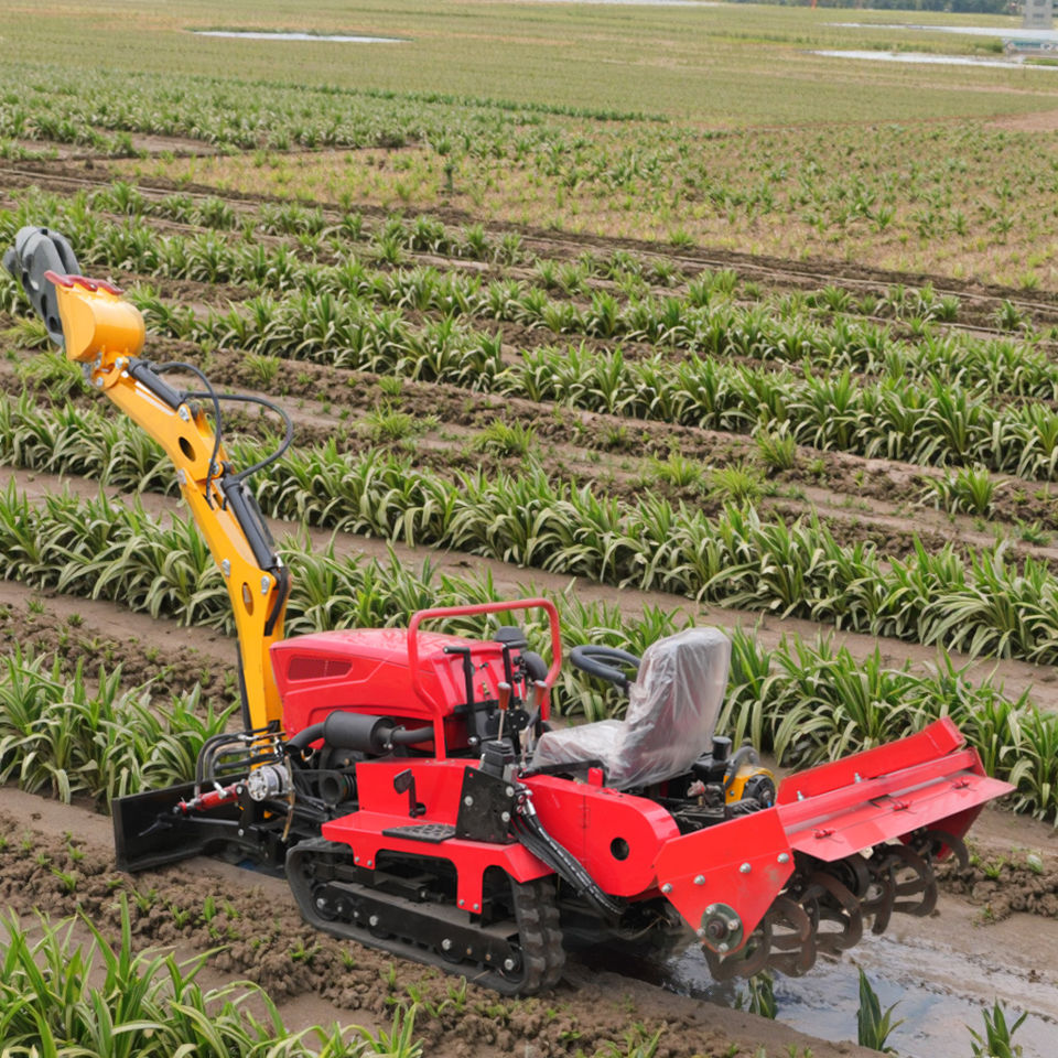 Factory Direct Rice Field Farm Rotary Tiller Self Propelled Excavate ...