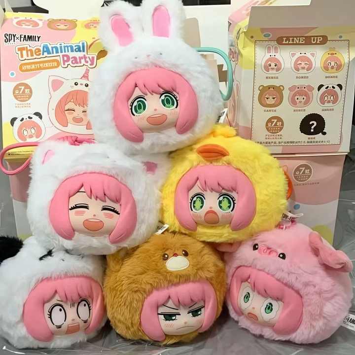 Anya Plush Doll Blind Box Surprise Animal Party Handmade Desktop ...