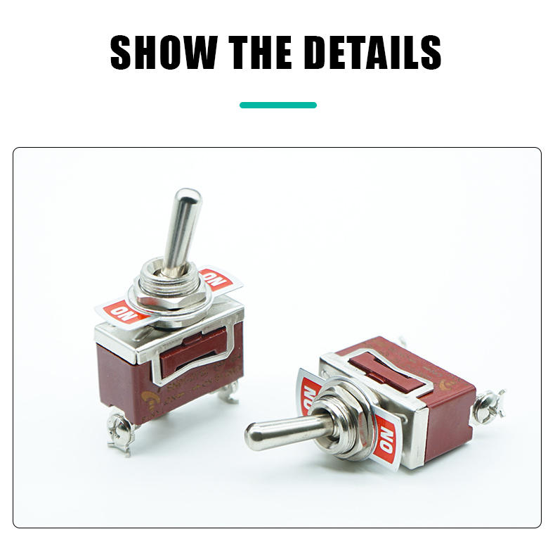 Stainless Steel Waterproof 3pin Toggle Switch 12V Heavy Duty Toggle ...