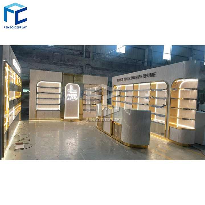 Elevate Your Perfume Shop with Luxury Display Showcases