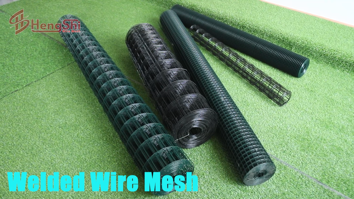 Black PVC Welded Mesh Solar Panel Bird Wire Guard Pigeon Net 8" X 100 ...