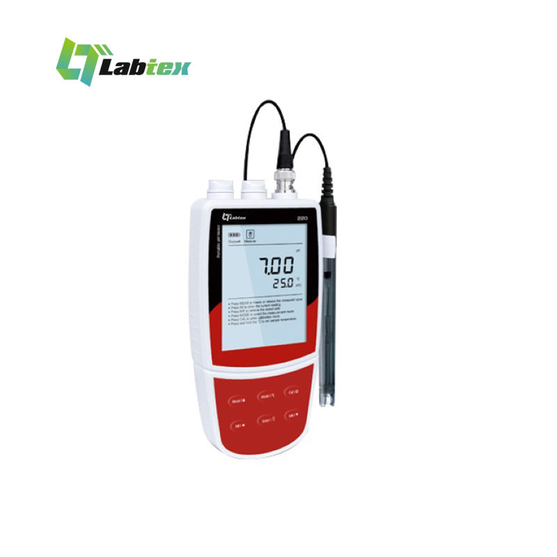 LABTEX Portable PH Meter Digital Lab Water Quality Analyzer Testing ...