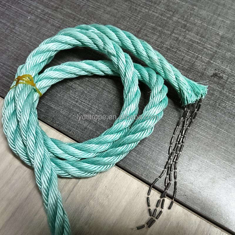 3/4 Strand Twisted PP/PE Polypropylene Danline Lead/Lead Wire Core Lead ...