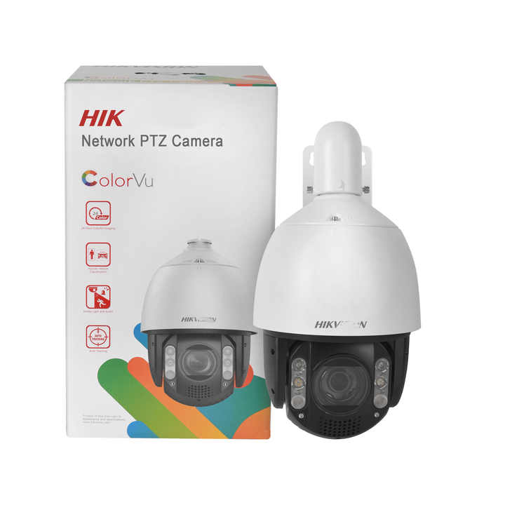 Hik Smart Tracking PTZ Camera 7-inch 4 MP 12X ColorVu Face Capture ...