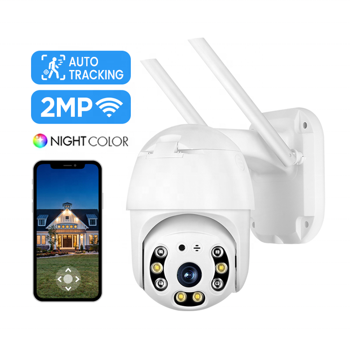 Full HD 1080P smart humanoid detection wireless security network camera ...