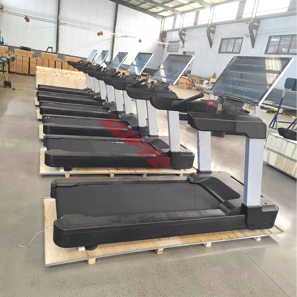 WFR Commercial Treadmill Factory Price with Big Screen Customized Color ...