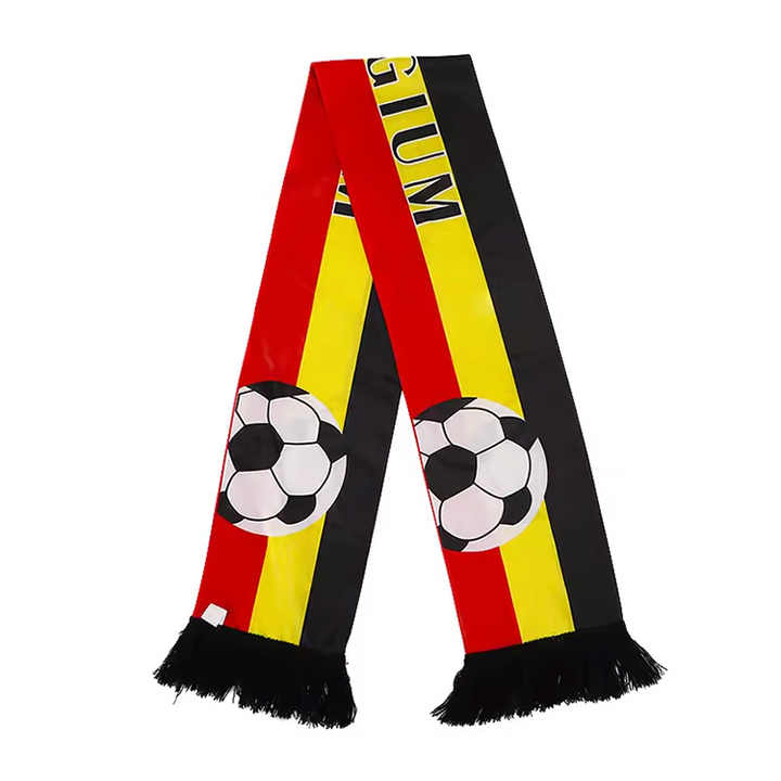 Soccer Fan Scarf Custom Material Logo Printing Championship Fans ...