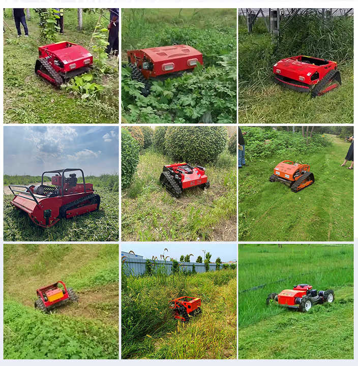 Slope Robot Mower - Climbs 35° Hills, Anti-Slip, Safe for Hilly Terrain ...