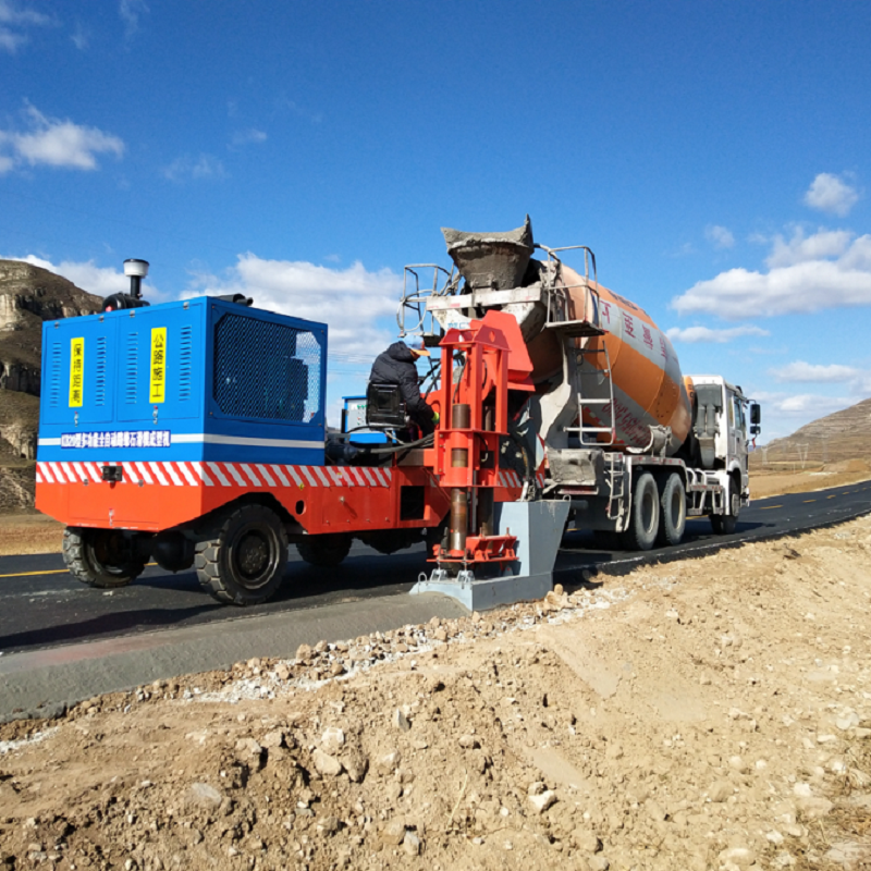Crawler Mounted Concrete Curb Slip Forming Paver Road Kerbstone ...