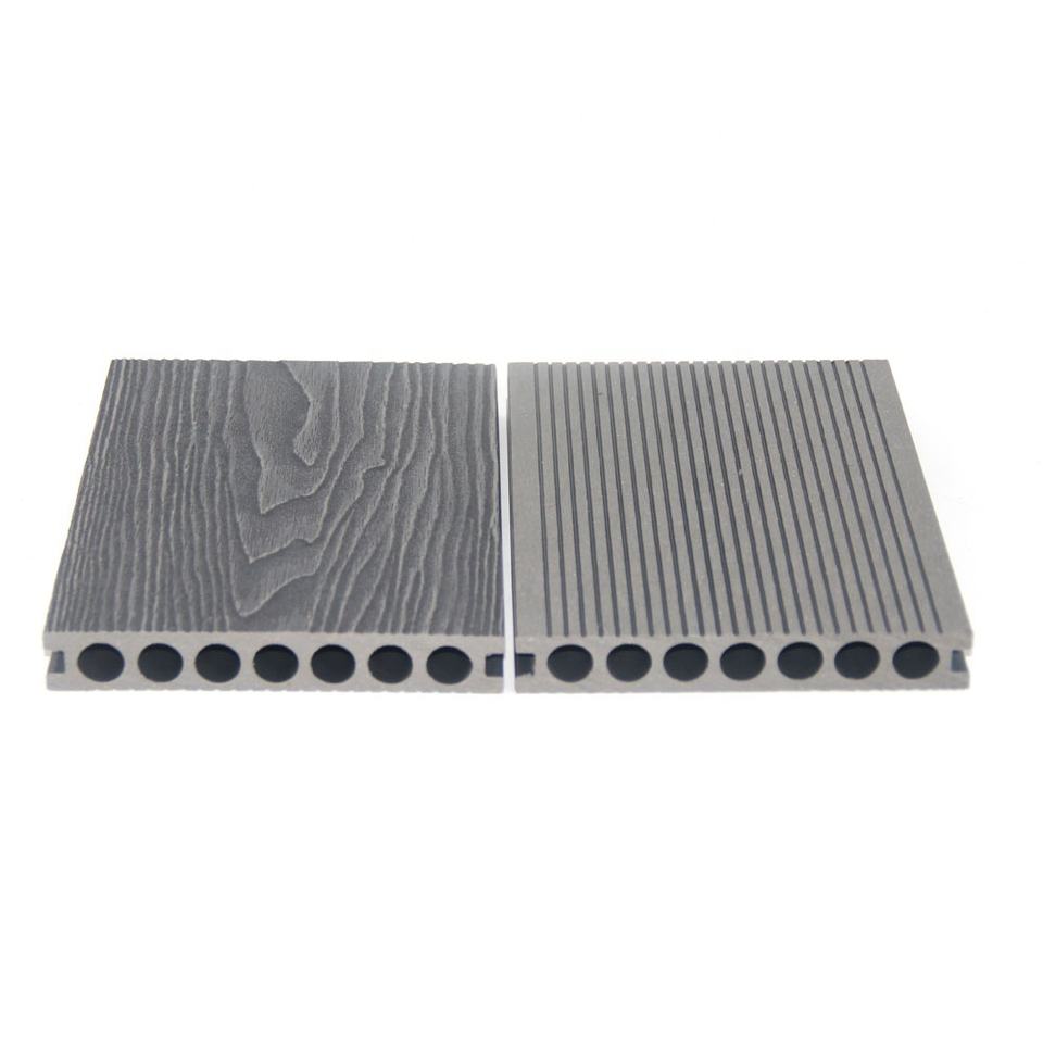 3d Wood Plastic Composite Decking Waterproof WPC Floor Anti-slip ...