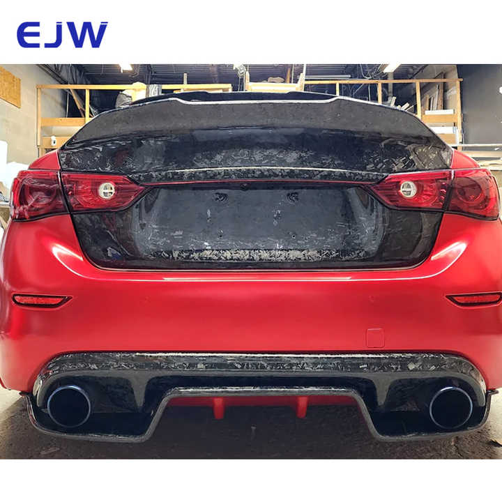 Infiniti Q50 Carbon Fiber Trunk Lid - Durable & Stylish