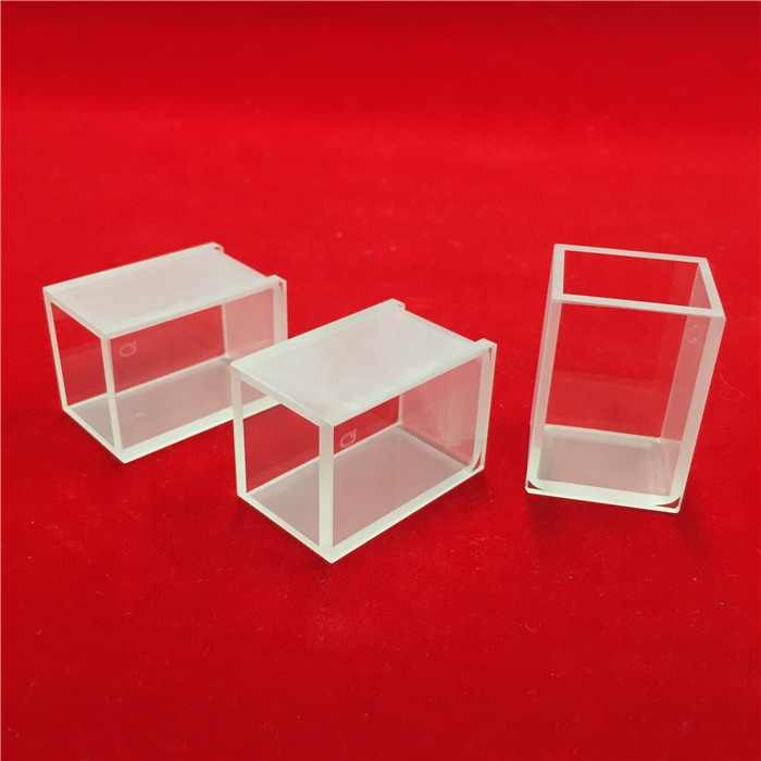 Two Sides Clear Large Cell Lovibond Cuvettes Glass Flow Cell