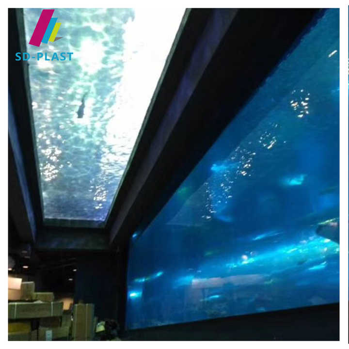 Custom Size Clear Acrylic Pool Swimming Glass - Durable & Clear