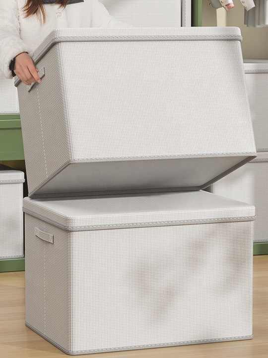 Wholesale Fabric Folding Storage Box Set 3 Pack Cube Living Box Storage ...