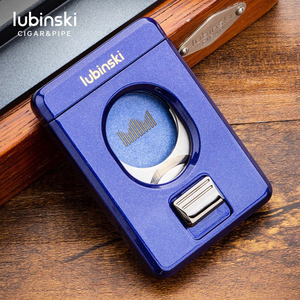 Lubinski Factory Semi-automatic Cigar Cutter Stainless Steel Cigar ...