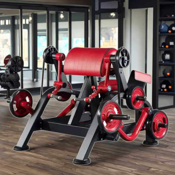 Dual Lever Isolator for Brachialis & Bicep Peak Development with Gas ...