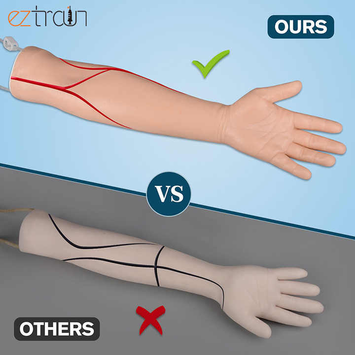 Multi-venous IV Training Arm Kit - Perfect for Medical Practice