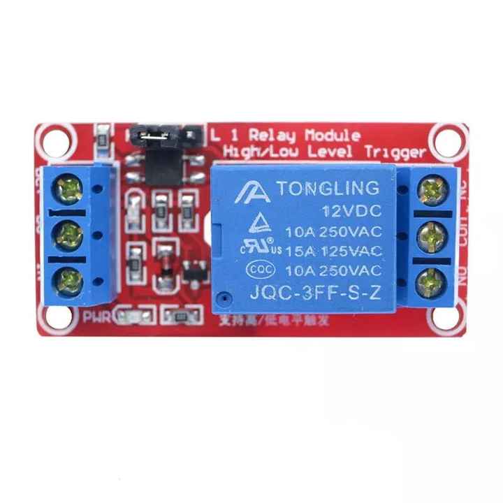 12V 1 Channel Relay Module with Optocoupler - General Purpose