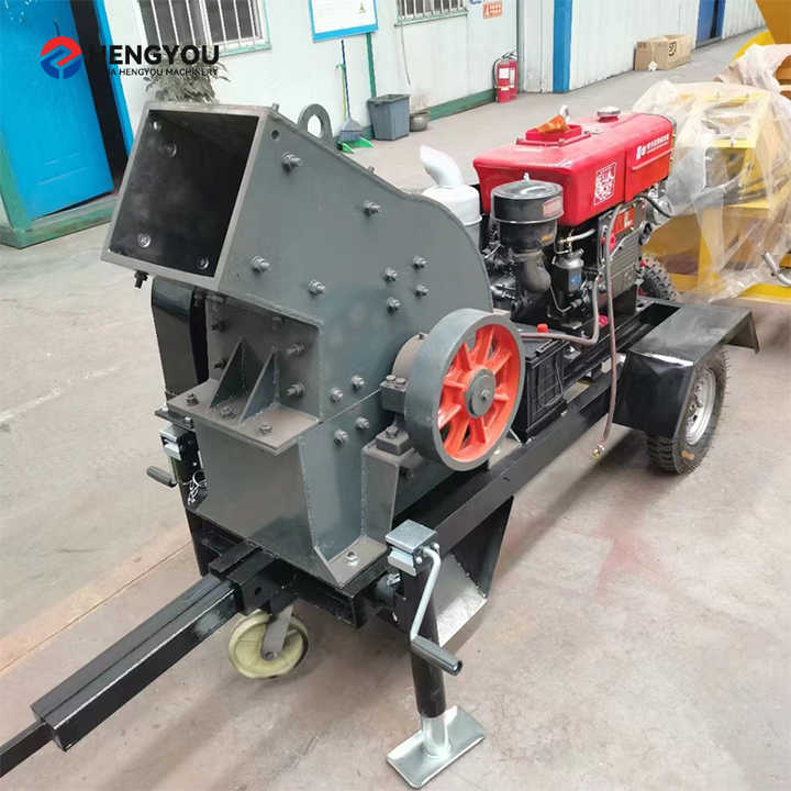 Portable Diesel Rock Crusher - Efficient Hammer Crusher