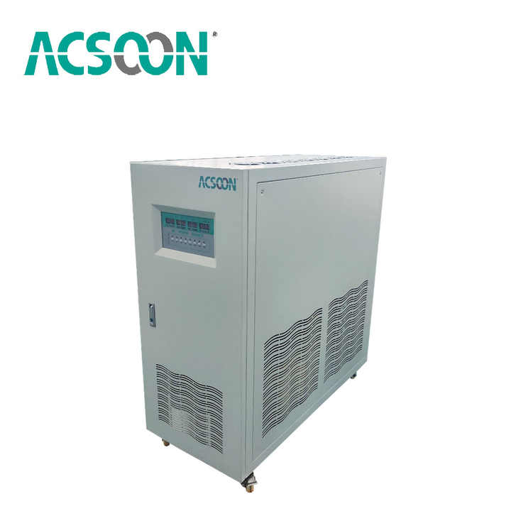 ACSOON AF400M 10kVA Three Phase AC/AC Converter 400Hz Aircraft Use High Efficiency VFD Display ...