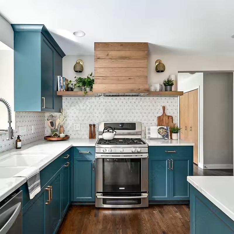 2025 Latest Modern Design Cheap Kitchen Cabinet - Modular