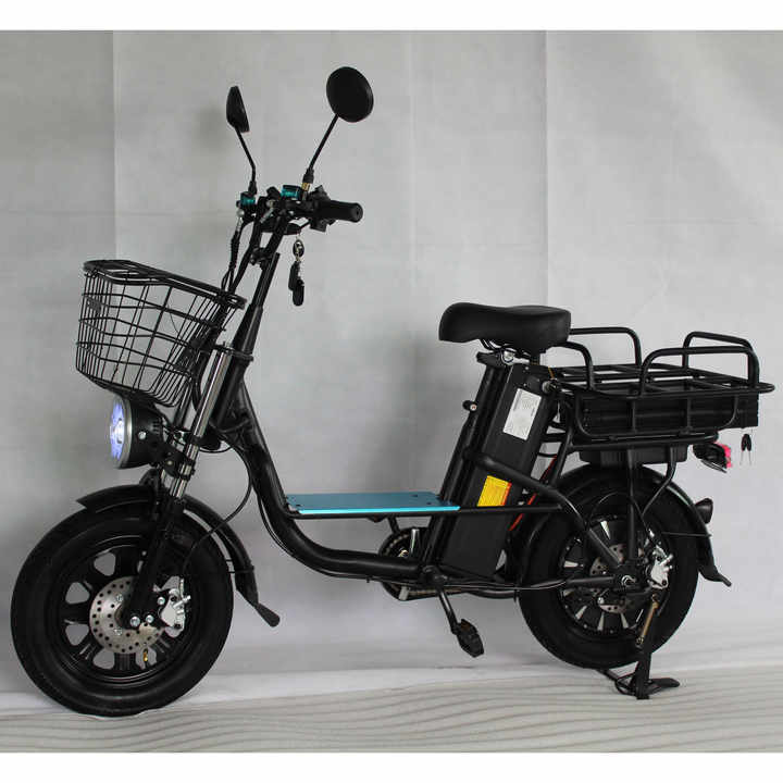 Extra Long Dual Battery 60V500W Electric Bike for Delivery