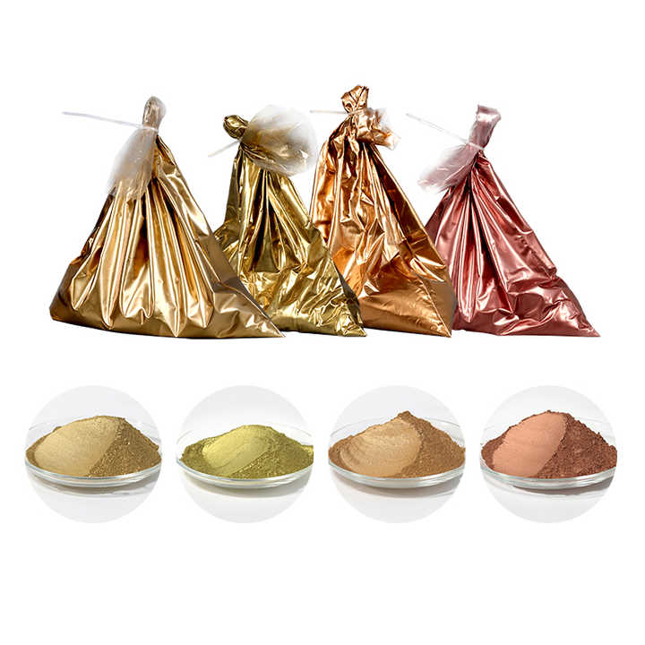 Metallic Pigment Powder - Copper Gold Bronze for Paints