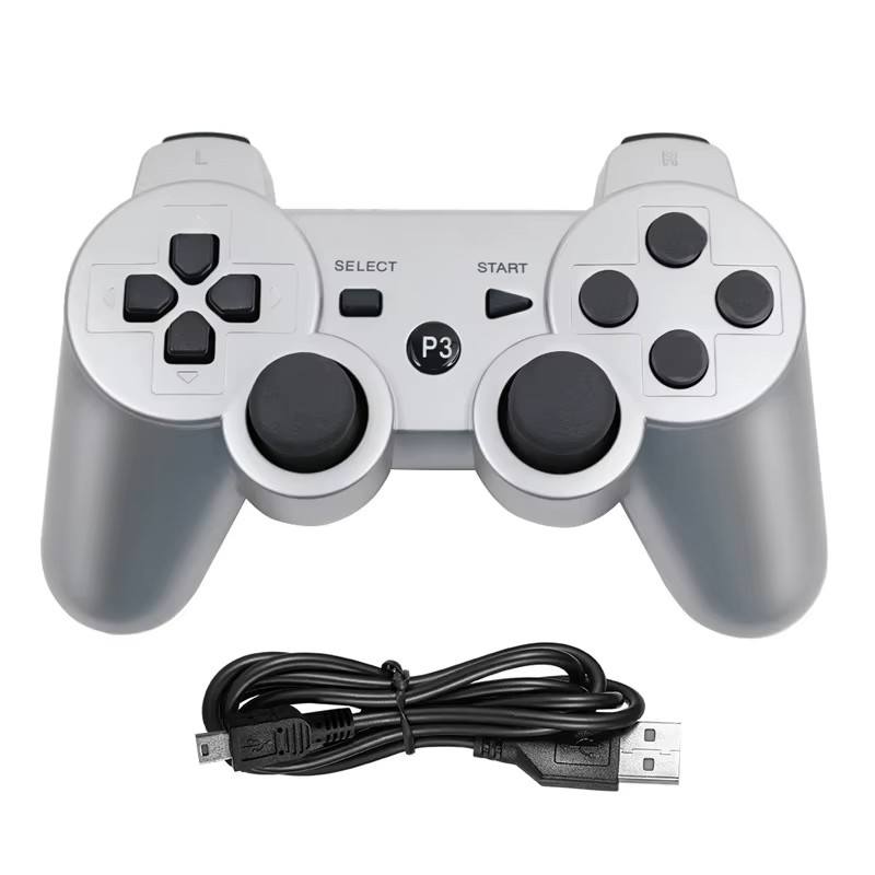 Dual Vibration Wireless Video Game Controller for PS3