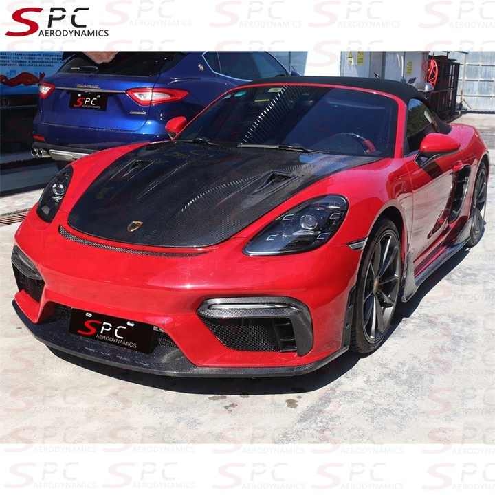 SPC 718 GT4 Body Kit for Boxster Carbon Fiber Aerokit for Cayman ...