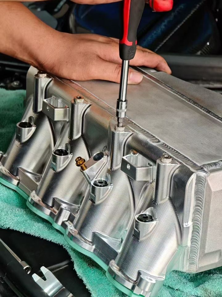 CNC Performance Intake Manifold with MAX Intercooler for BMW B48 ...