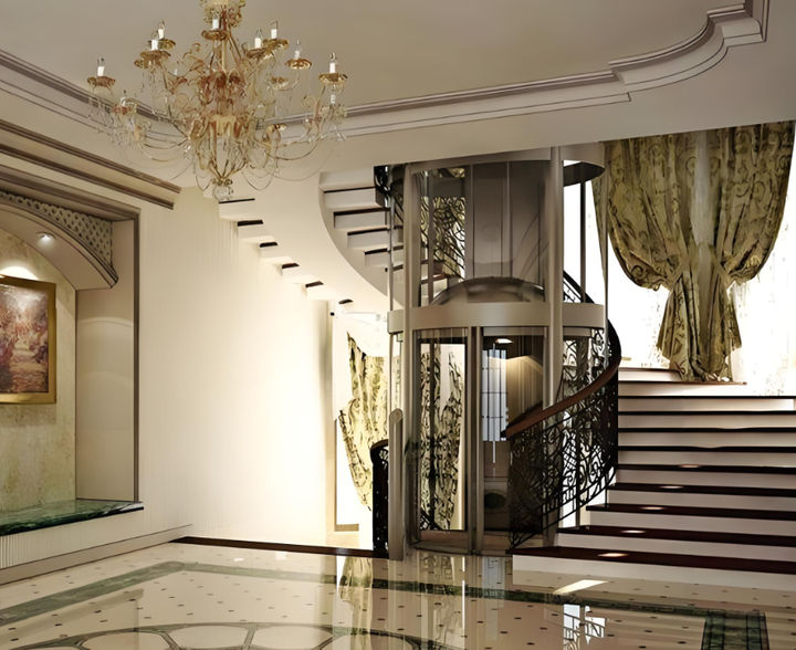 Customizable Round Elevators/lifts - Modern & Durable