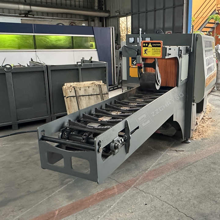 Automation Wood Log Multi Rip Saw Machine Round Wood Cutting Multi ...