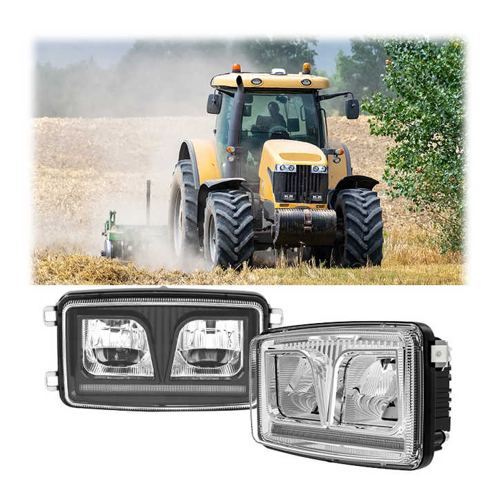 ECE R10 Approved LED Headlights - 34W High Low Sealed Beam