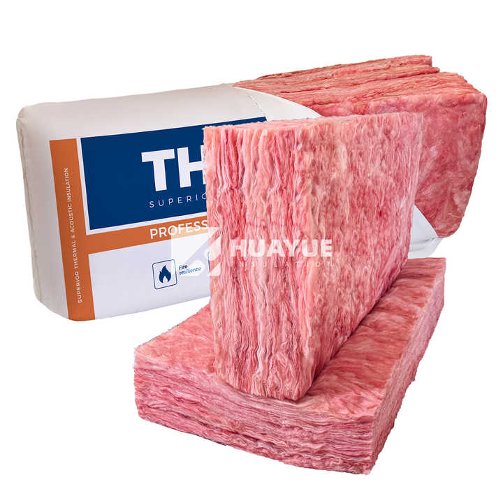 ISO Certified Pink/Yellow R30 Class A1 Fire-Resistant Fiberglass ...