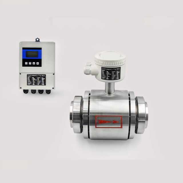 Taijia DN1000 Modbus Sanitary Magnetic Flowmeters Electromagnetic Flow Meter River RS485 ...
