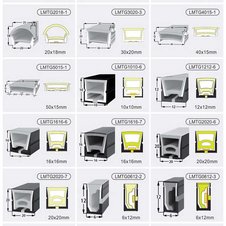 Silicon Neon Cover LED Strip Light - 8mm LED Flex Tube