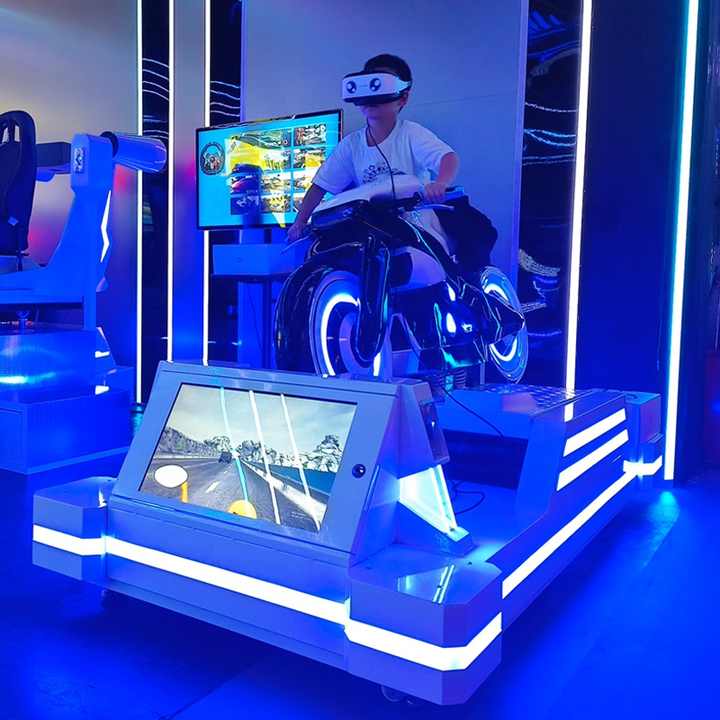 Real Experience VR Moto Game - High Resolution Simulator