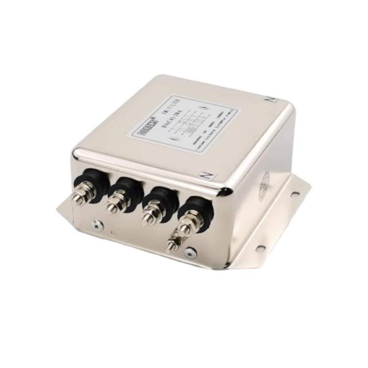 High Performance emc emi filter 3 phase power line filter with 4 bolt ...