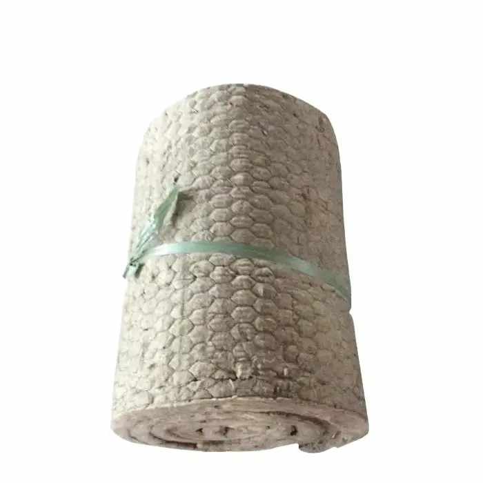 60 80 100 Kg/m³ 50-100 mm Rockwool Insulation Roll 100mm Thermal ...