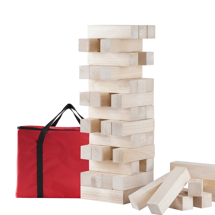 Educational Toys - Giant Tumble Tower Game with 54 Pieces