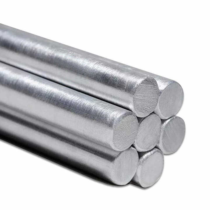 round 6061 Aluminum Bar Stock Extruded 2024 2a12 7075 5083 5082 Rod Welding and Bending Services ...