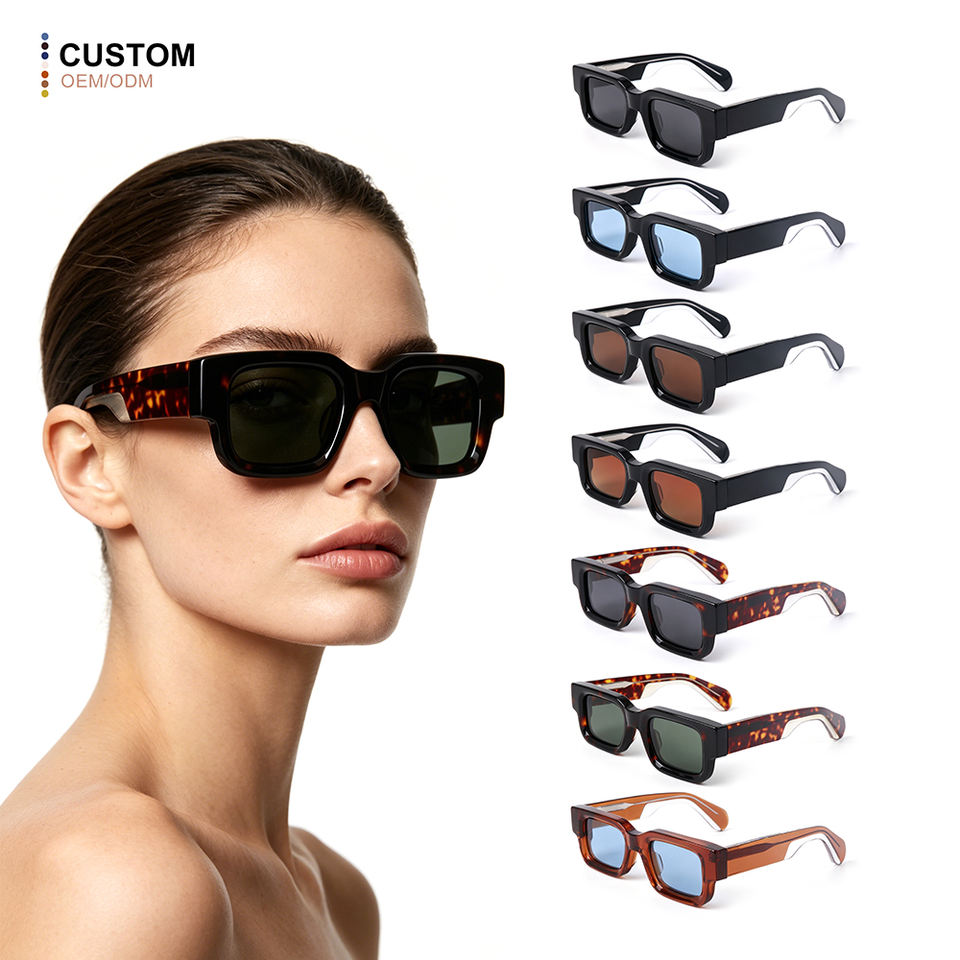 High Quality Polarized Acetate Sunglasses Mens Women Custom Logo Luxury ...